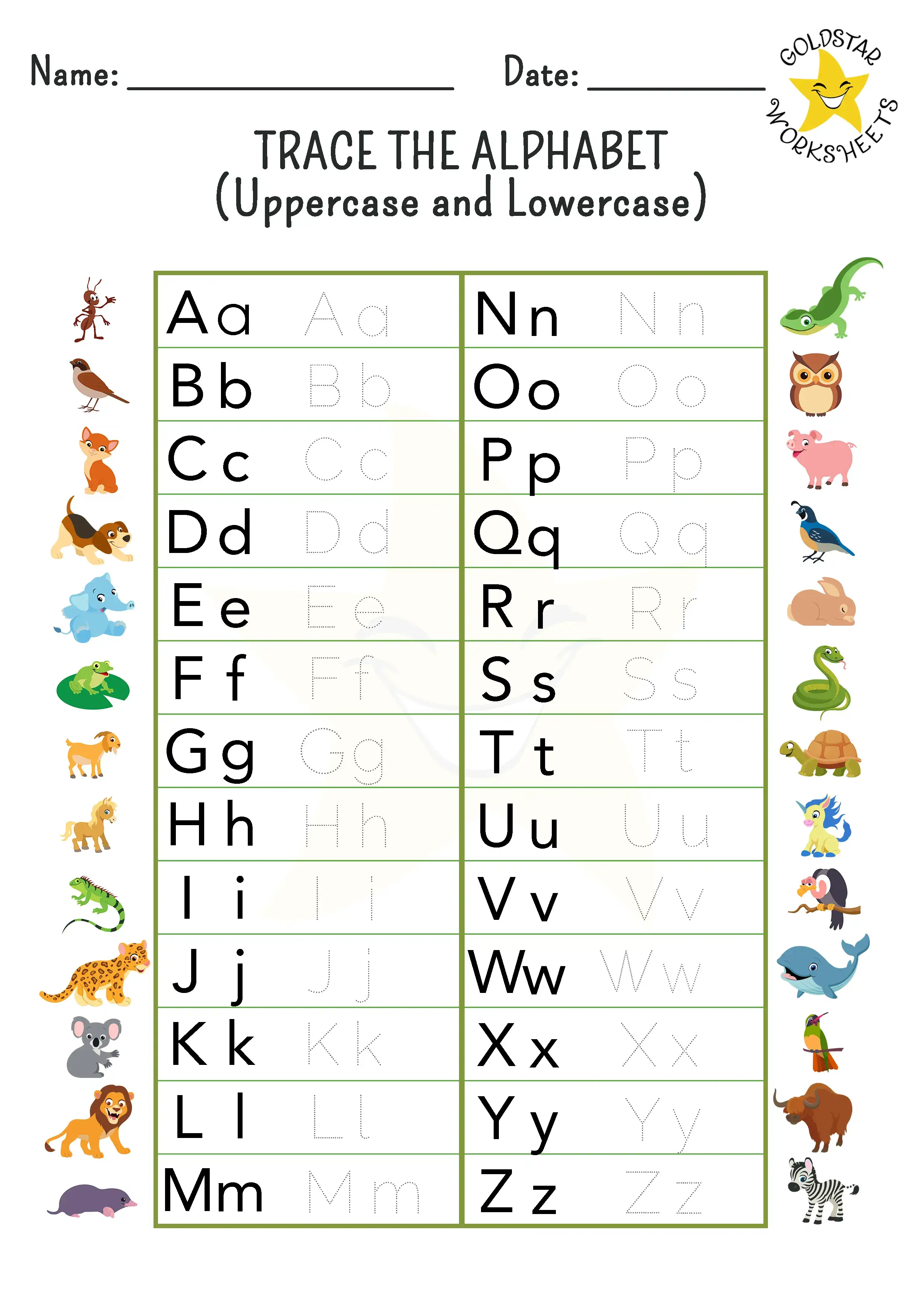 Alphabet writing for kids store