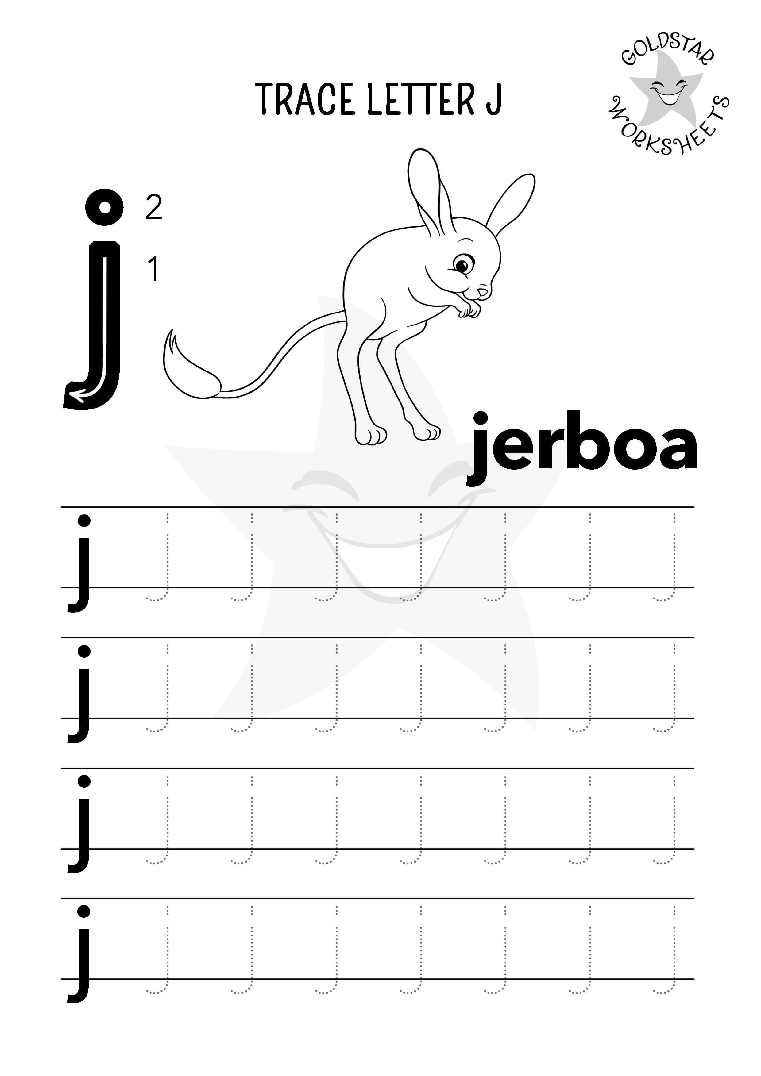 Free Letter J Tracing Worksheets – Fun & Educational for Kids!
