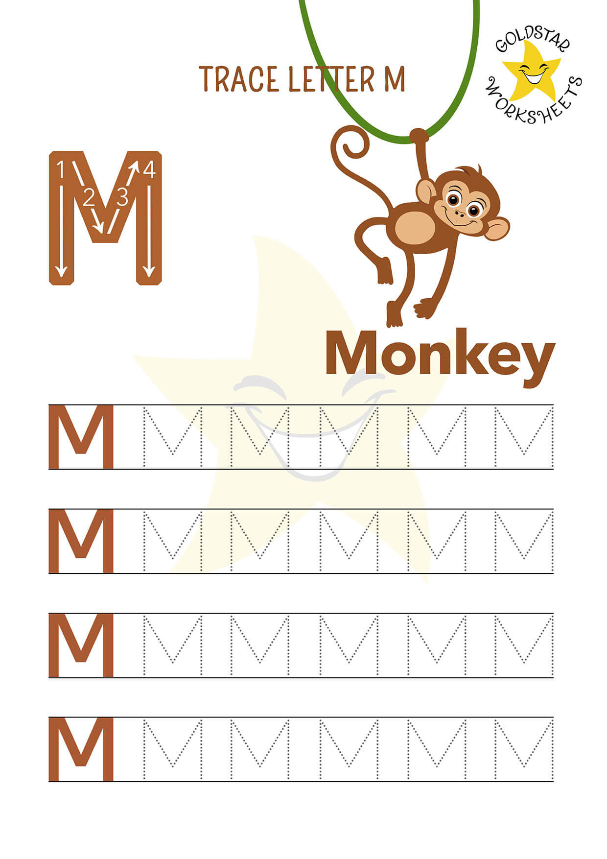 Free Letter M Tracing Worksheets – Mole, Monkey & More Fun Designs!