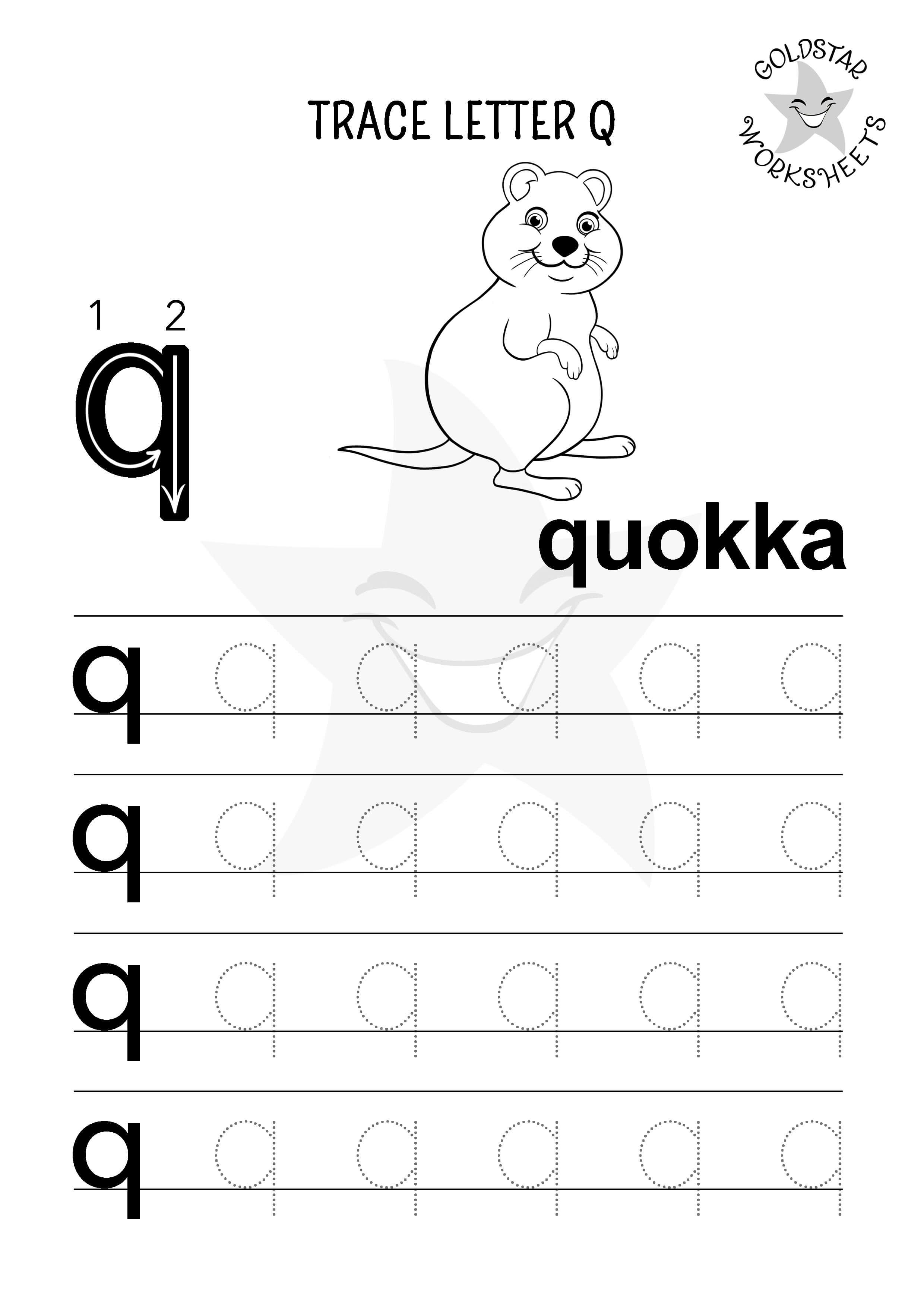Letter Q Worksheets For Preschool FREE Printable Letter Q Worksheets