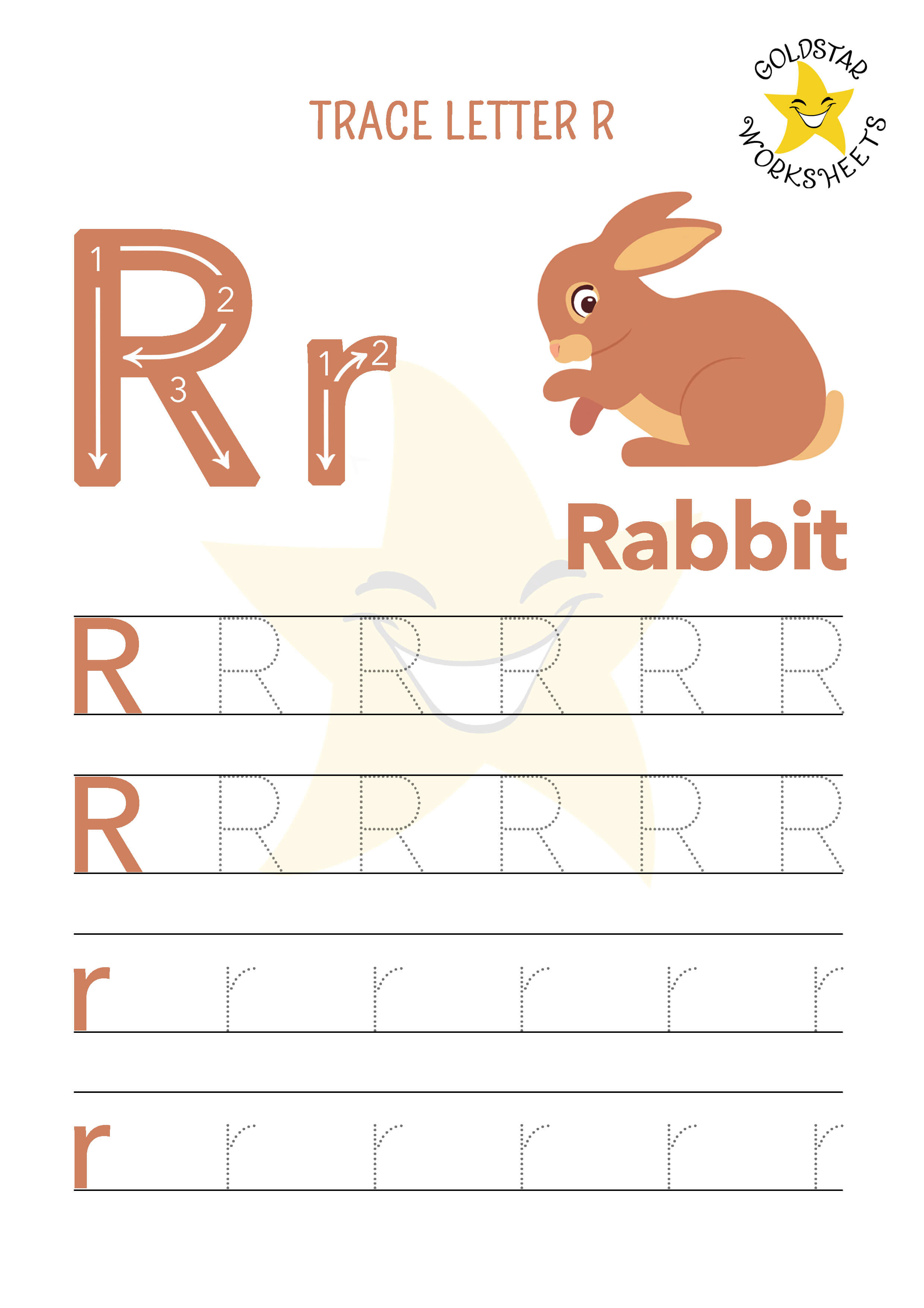 Free Letter R Tracing Worksheets – Kids Love Rat, Rabbit & Robin Fun!