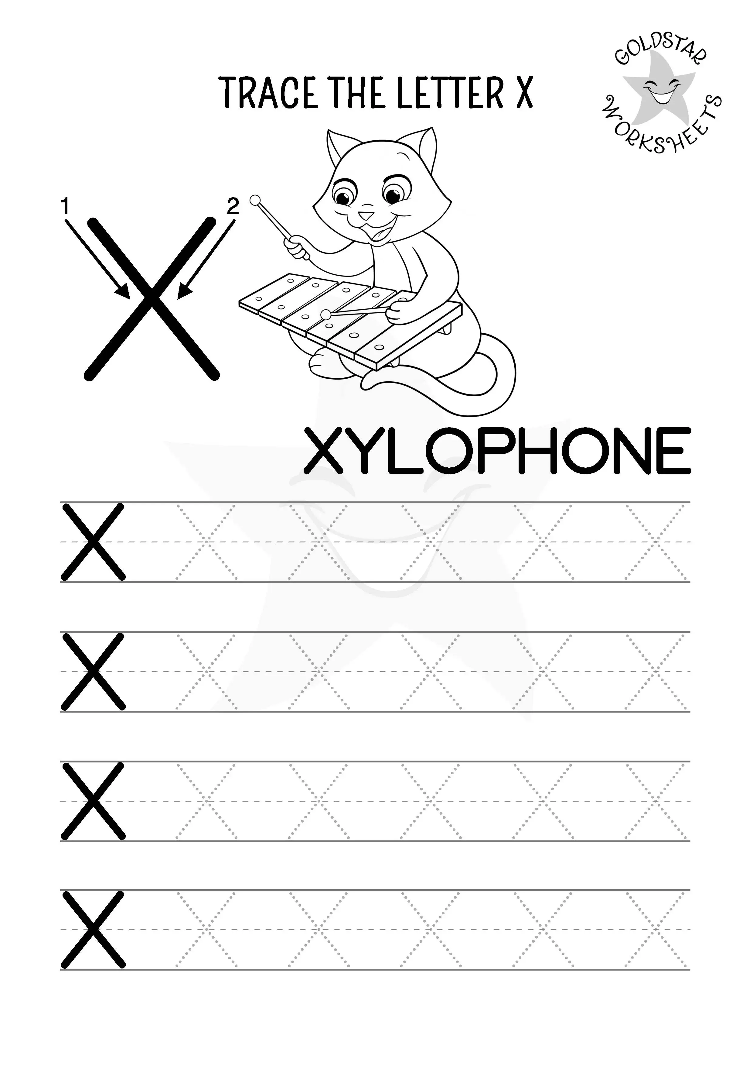 Free Uppercase Letter Tracing Worksheets - Fun & Educational A-Z Pages