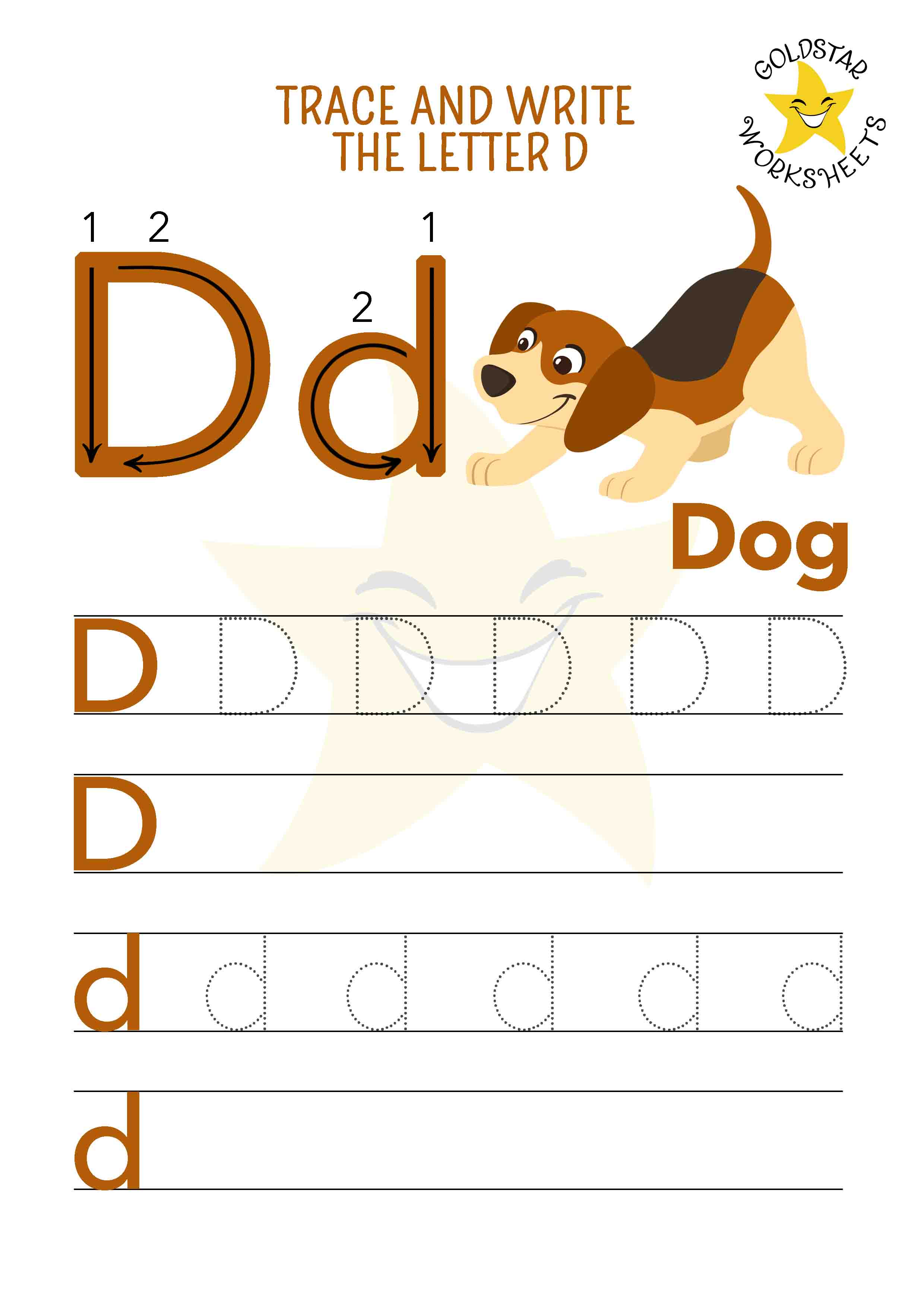 Letter D Worksheets Have Fun Learning English: The Letter D