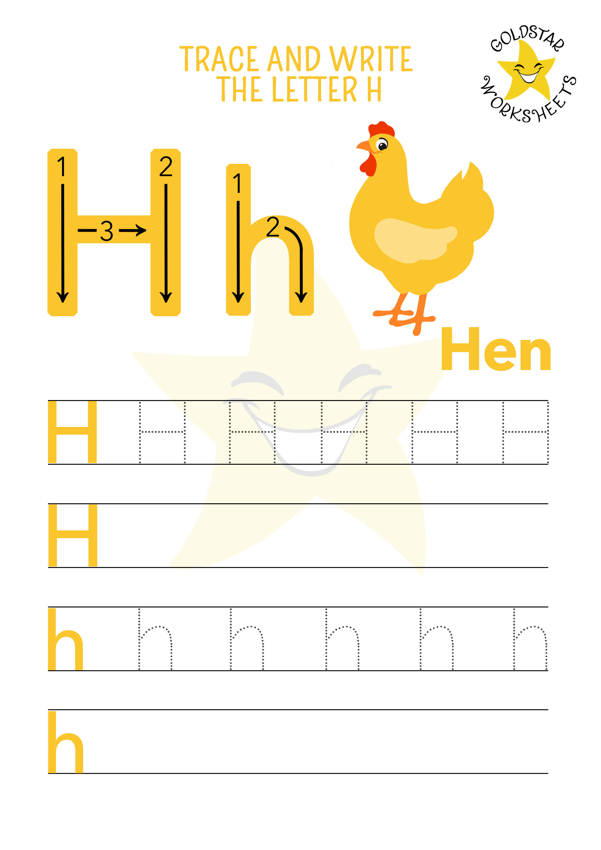 Letter H Preschool Worksheets Free Letter H Printable Worksheets