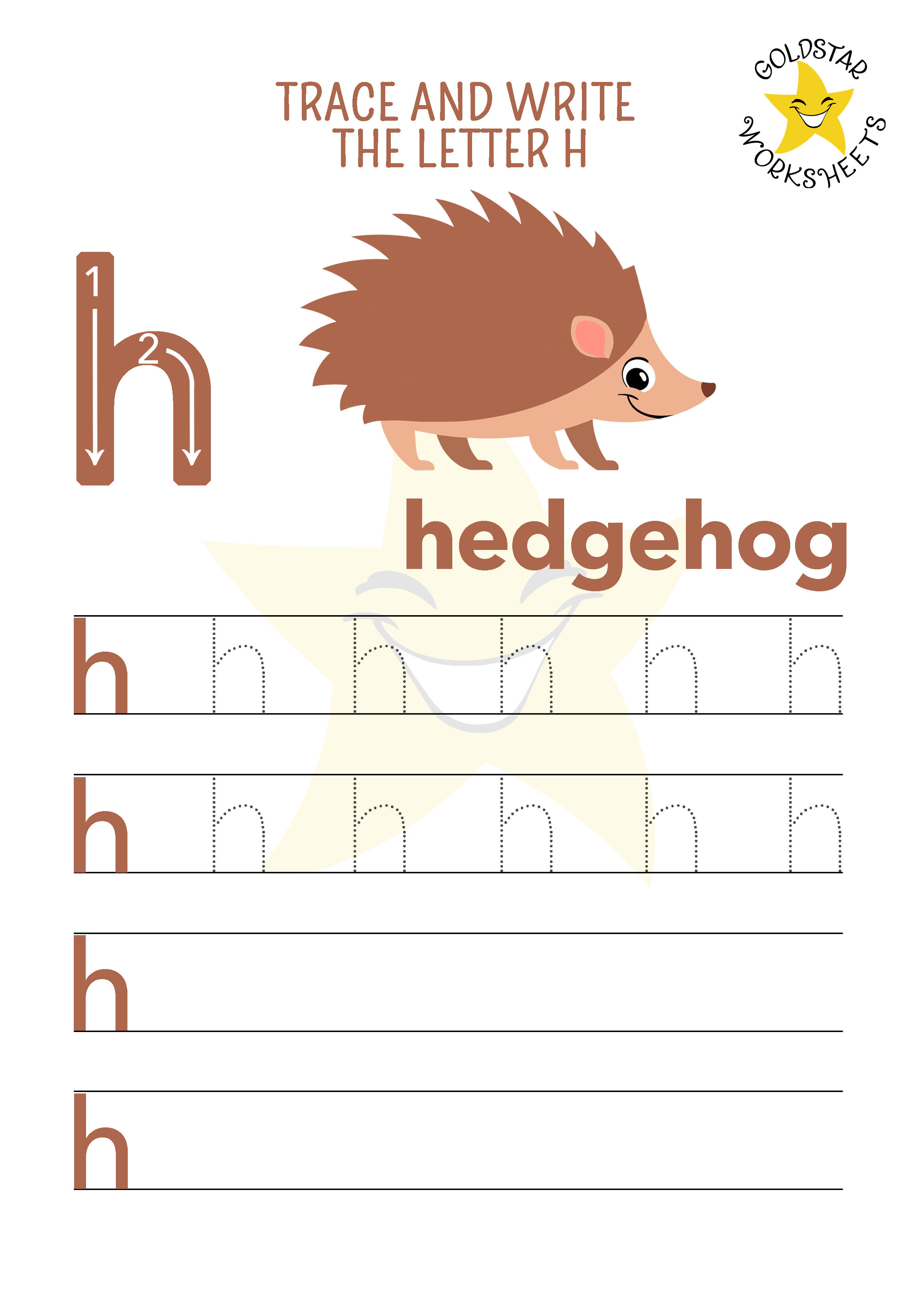 Worksheet For Letter H FREE Preschool Letter H Worksheets And