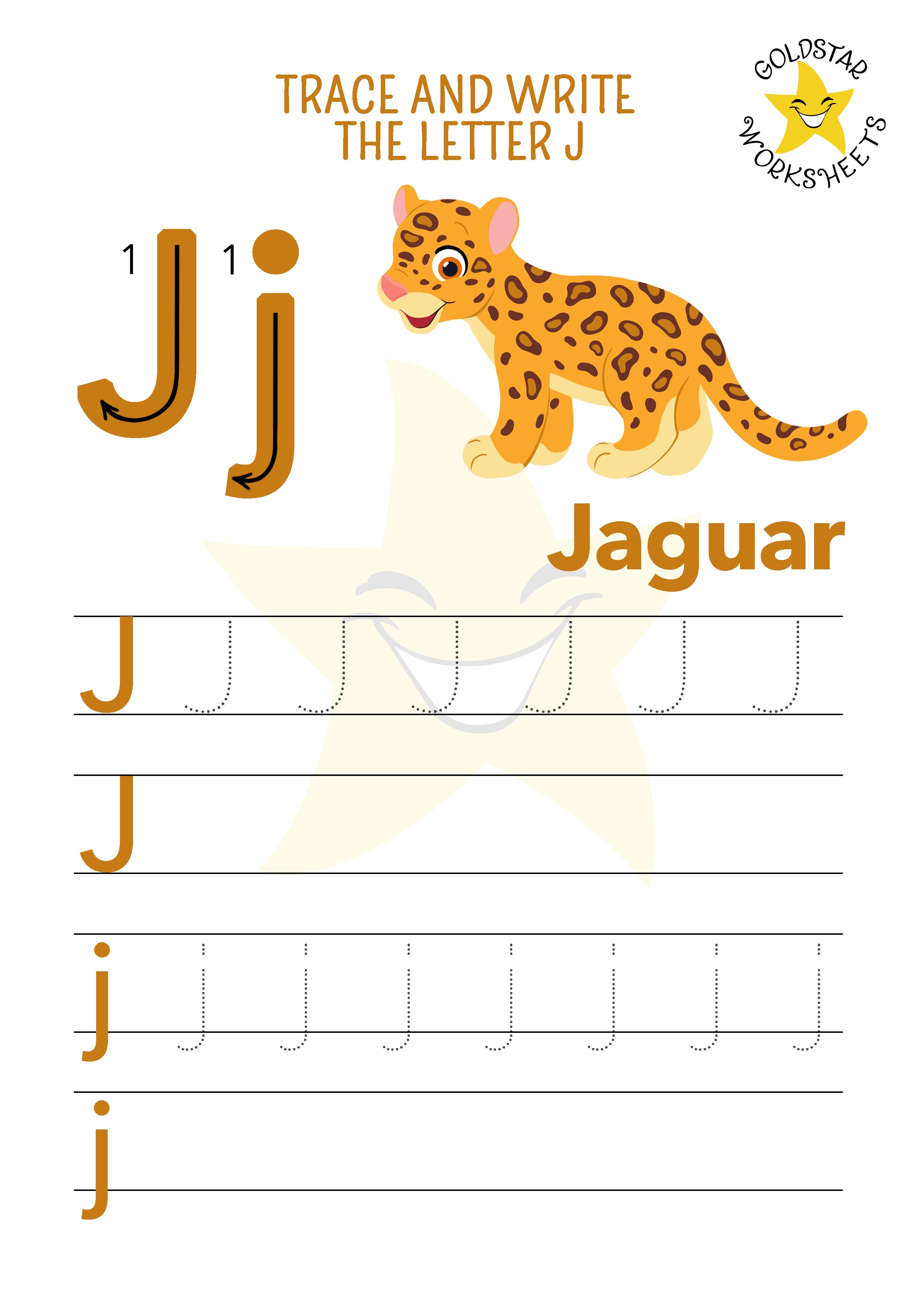 Free Letter J Tracing Worksheets – Fun & Educational for Kids!