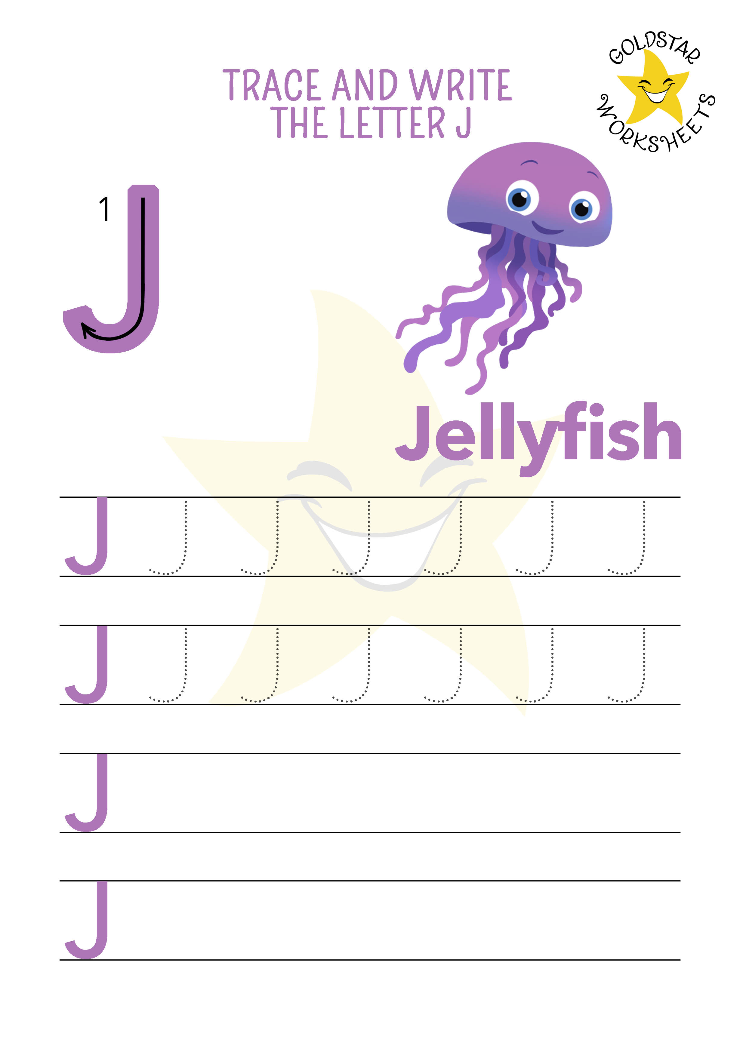 Free Letter J Tracing Worksheets – Fun & Educational for Kids!