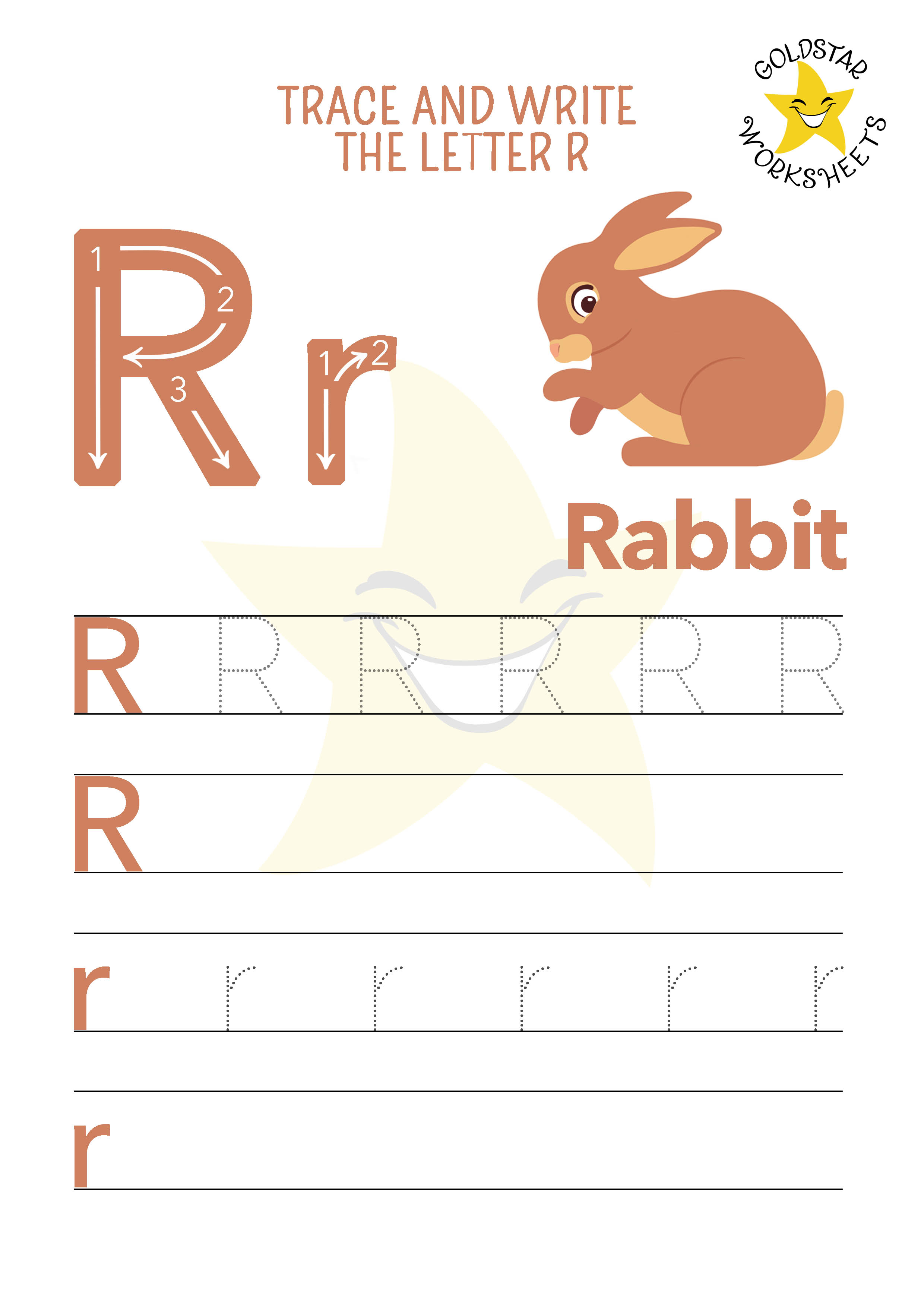 Free Letter R Tracing Worksheets – Kids Love Rat, Rabbit & Robin Fun!
